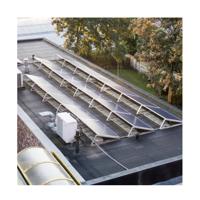 AS Solar Flat Roof Triangle Structure Kit Mounting System - angelssolar