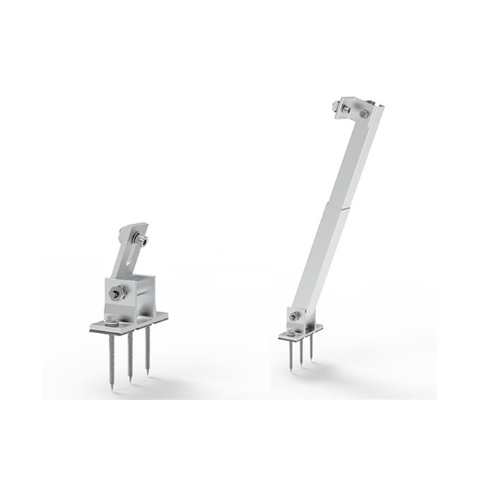 AS Solar Metal Roof Mounting Systems Adjustable Tilt Structure