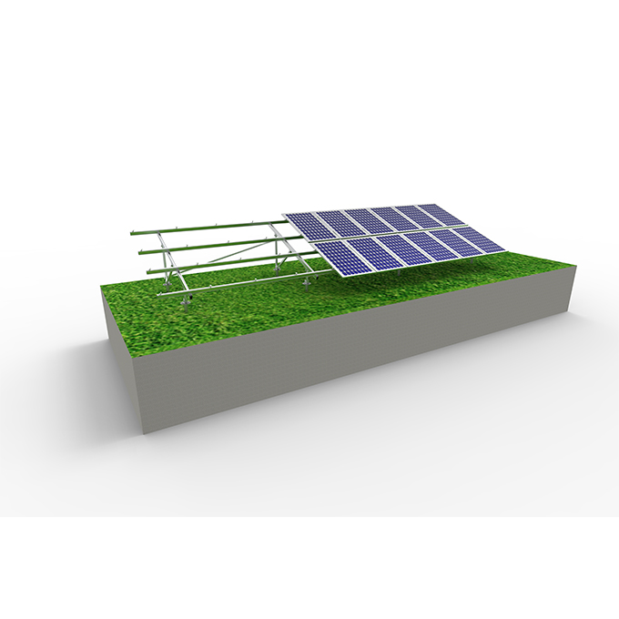 AS AL6005-T5 Solar Ground Mount Structure - angelssolar