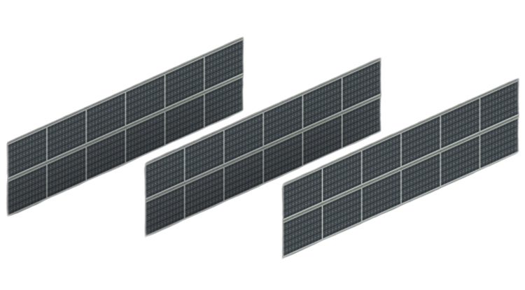 Creative thinking for vertical east-west bifacial PV projects - angelssolar
