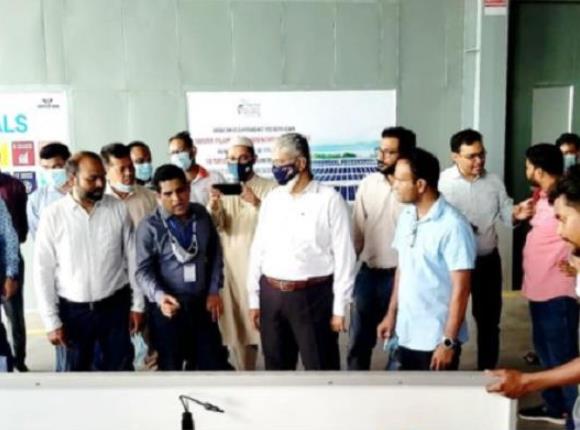 Bangladesh SREDA visited our 2.16 MWp Solar Power Plant Project
